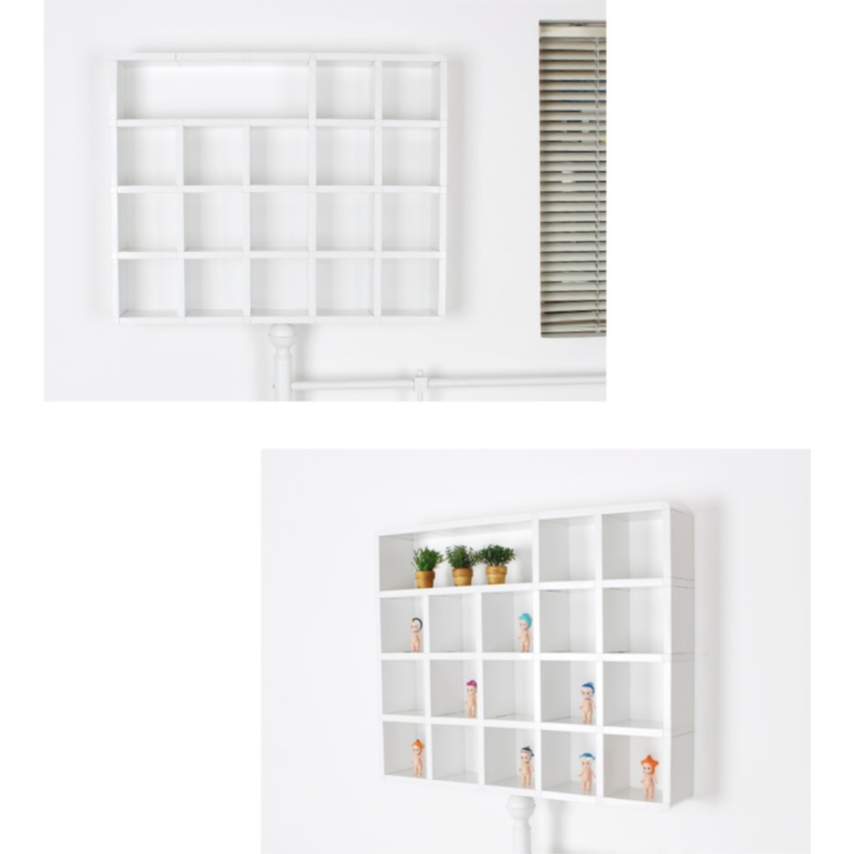Cubics Mini Multiple Figure Display Wall Shelves Rack – Minimolife