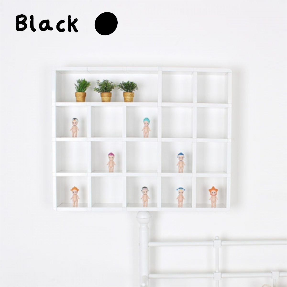Cubics Mini Multiple Figure Display Wall Shelves Rack – Minimolife